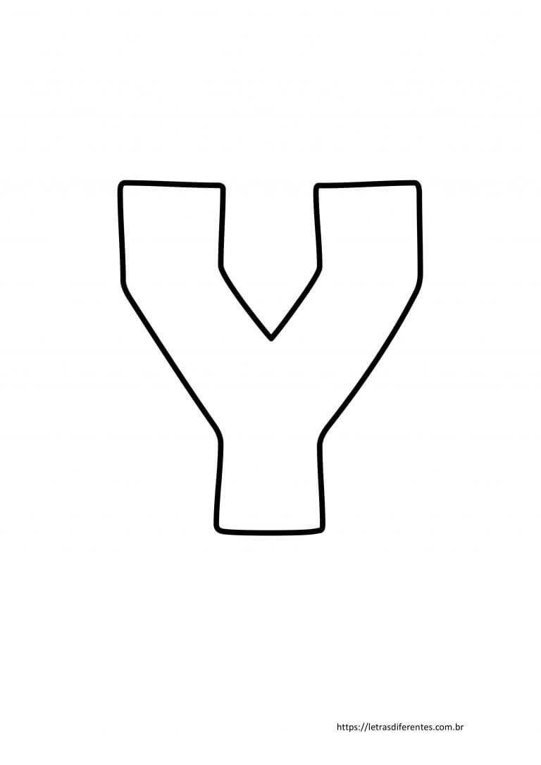 Moldes de Letras Para Recortar – Letras Diferentes