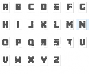 Alfabeto Letras Minecraft Para Imprimir – Letras Diferentes